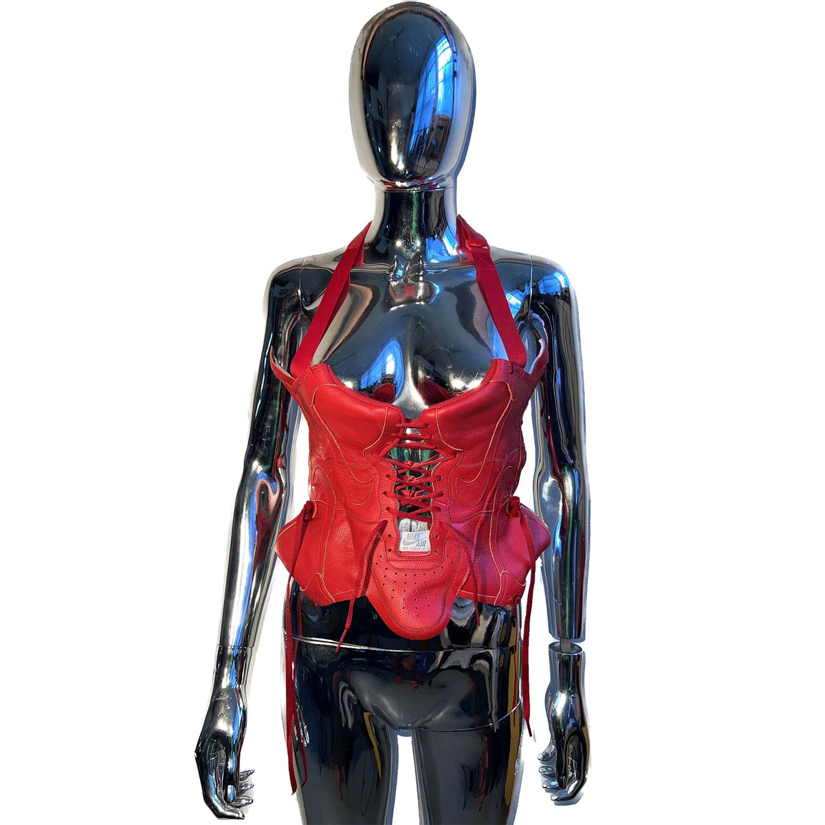 FMG X SXY RED SNEAKER CORSET – FRISKMEGOOD